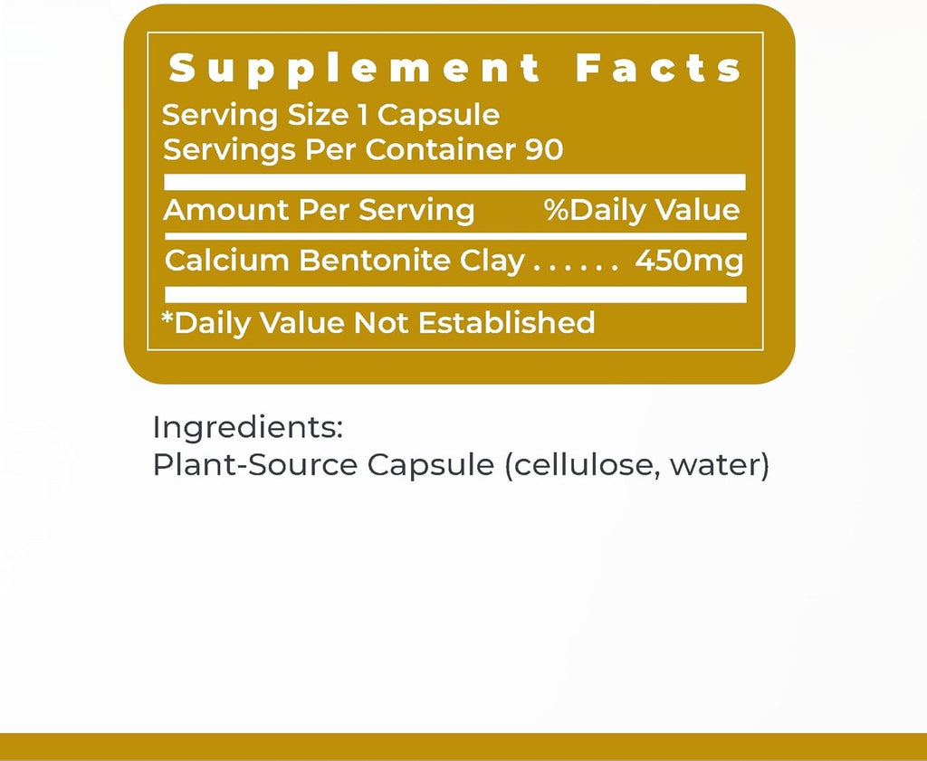 calcium-rich detox capsules