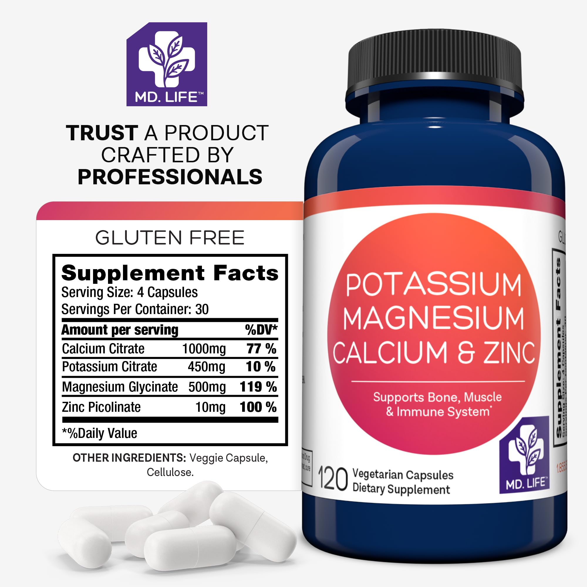 calcium-rich formula for stronger bones