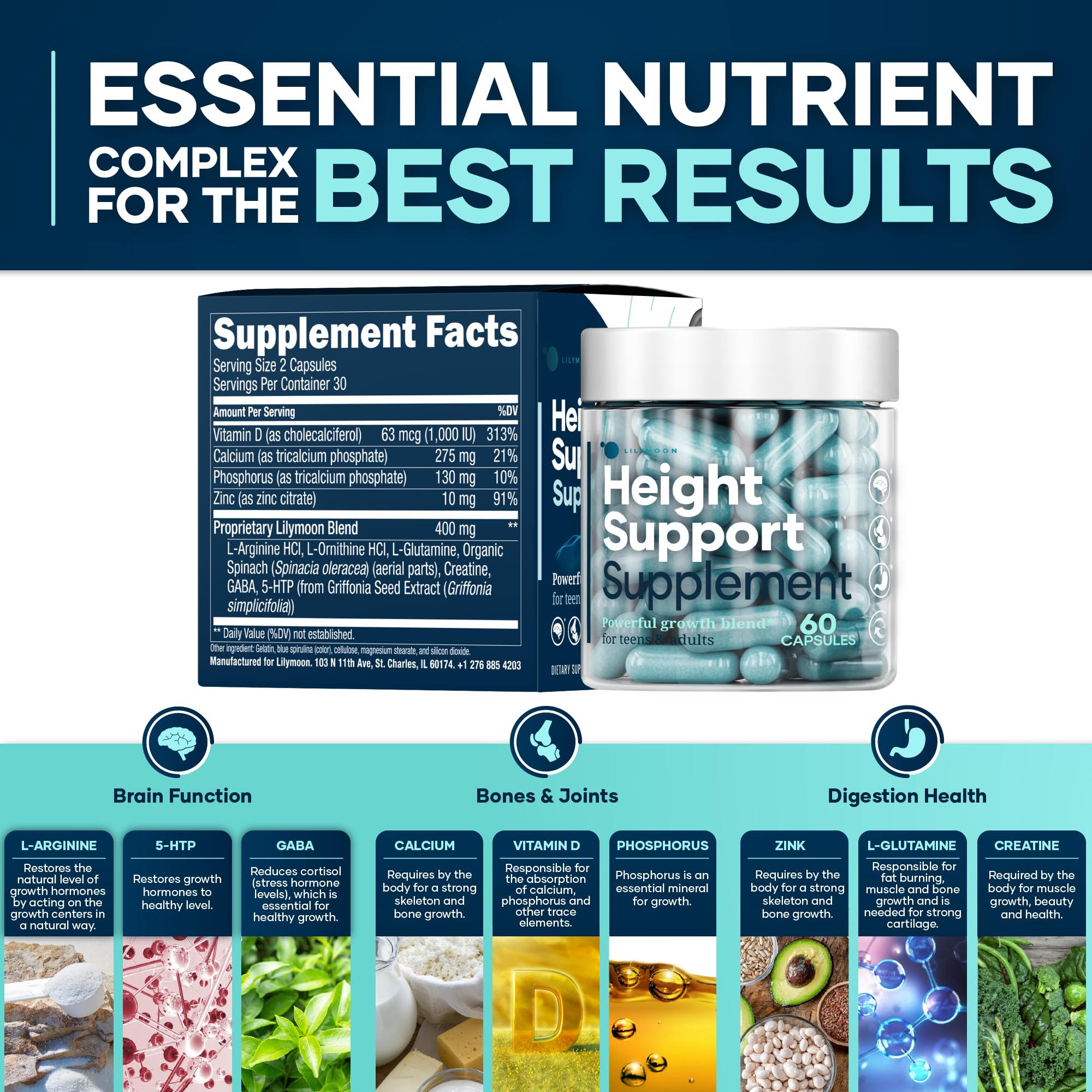 calcium-rich supplement for teens