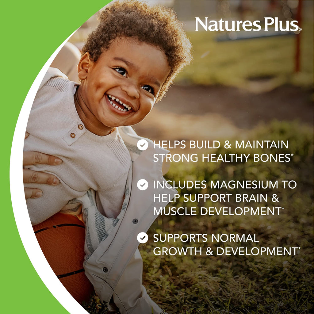 Calcium-rich vitamins for children