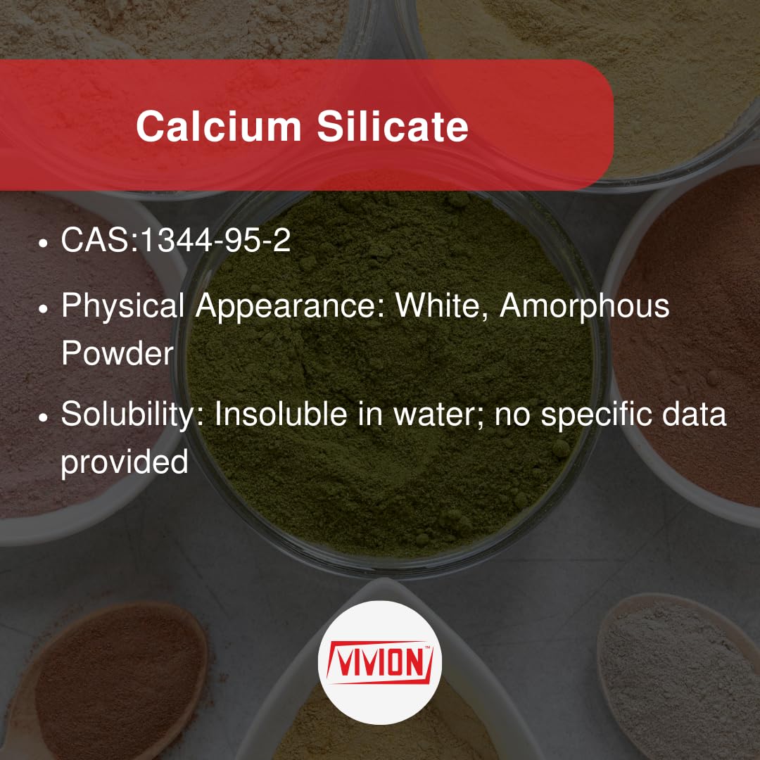calcium silicate for baking industry