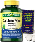 Calcium softgels for bone health