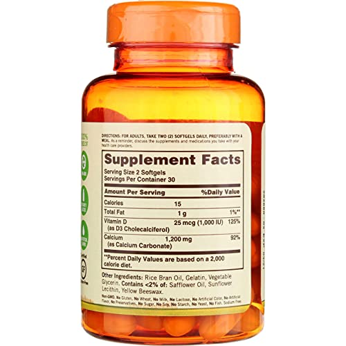 Calcium softgels pack of four