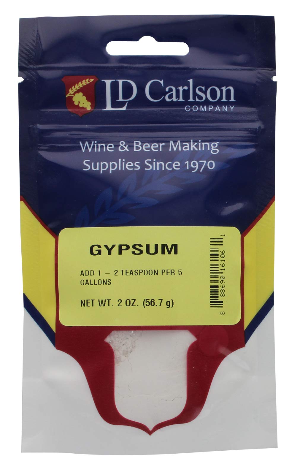 calcium sulfate gypsum for brewing