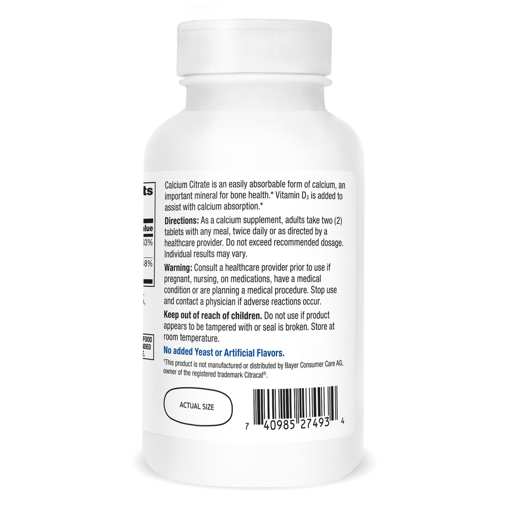 calcium supplement for active lifestyle