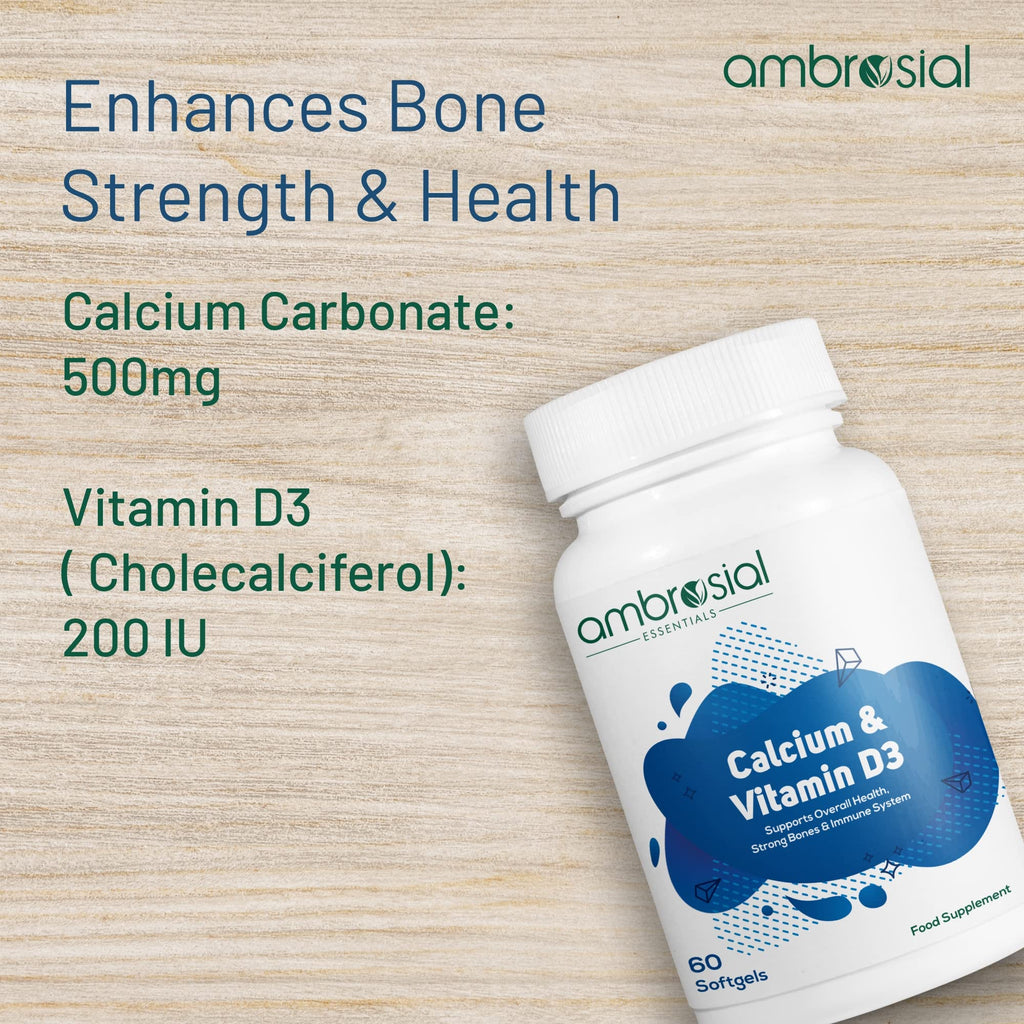 Calcium supplement for active lifestyles