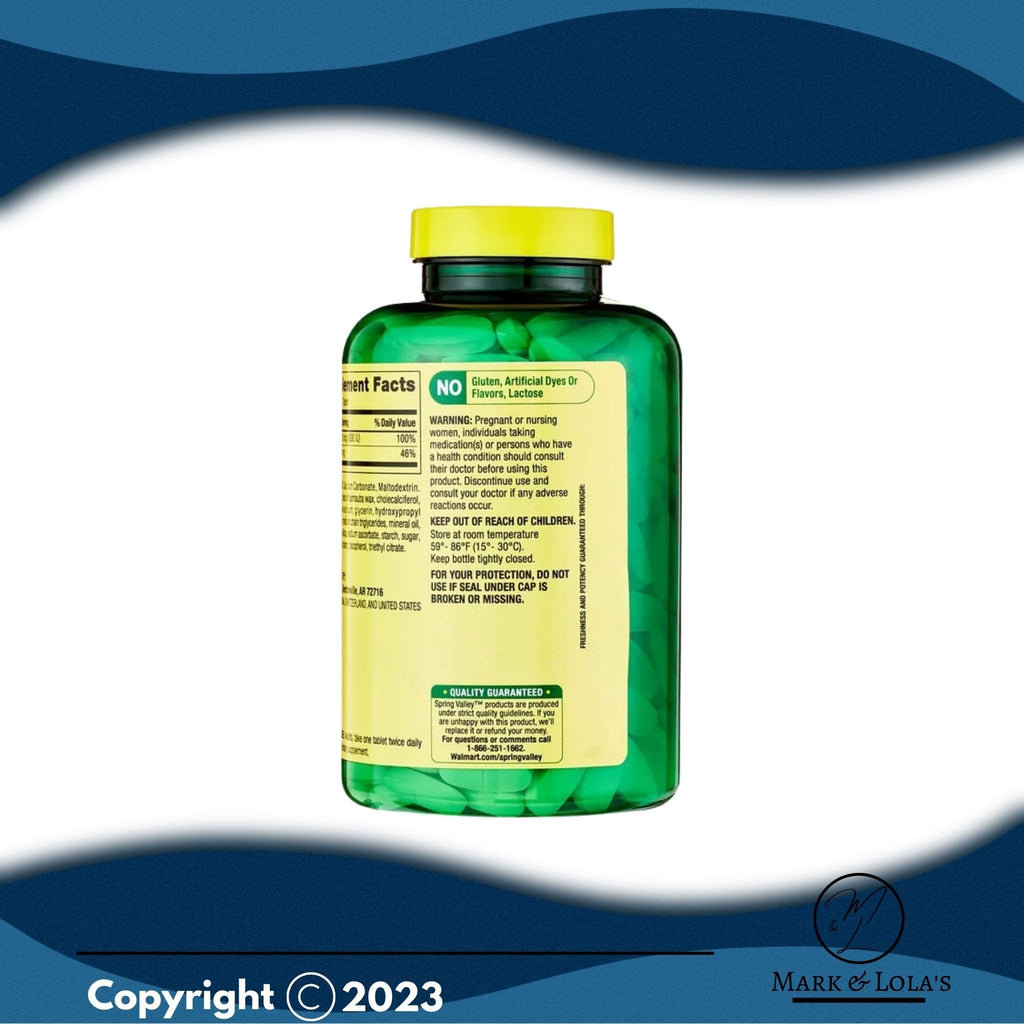 Calcium supplement for active lifestyles