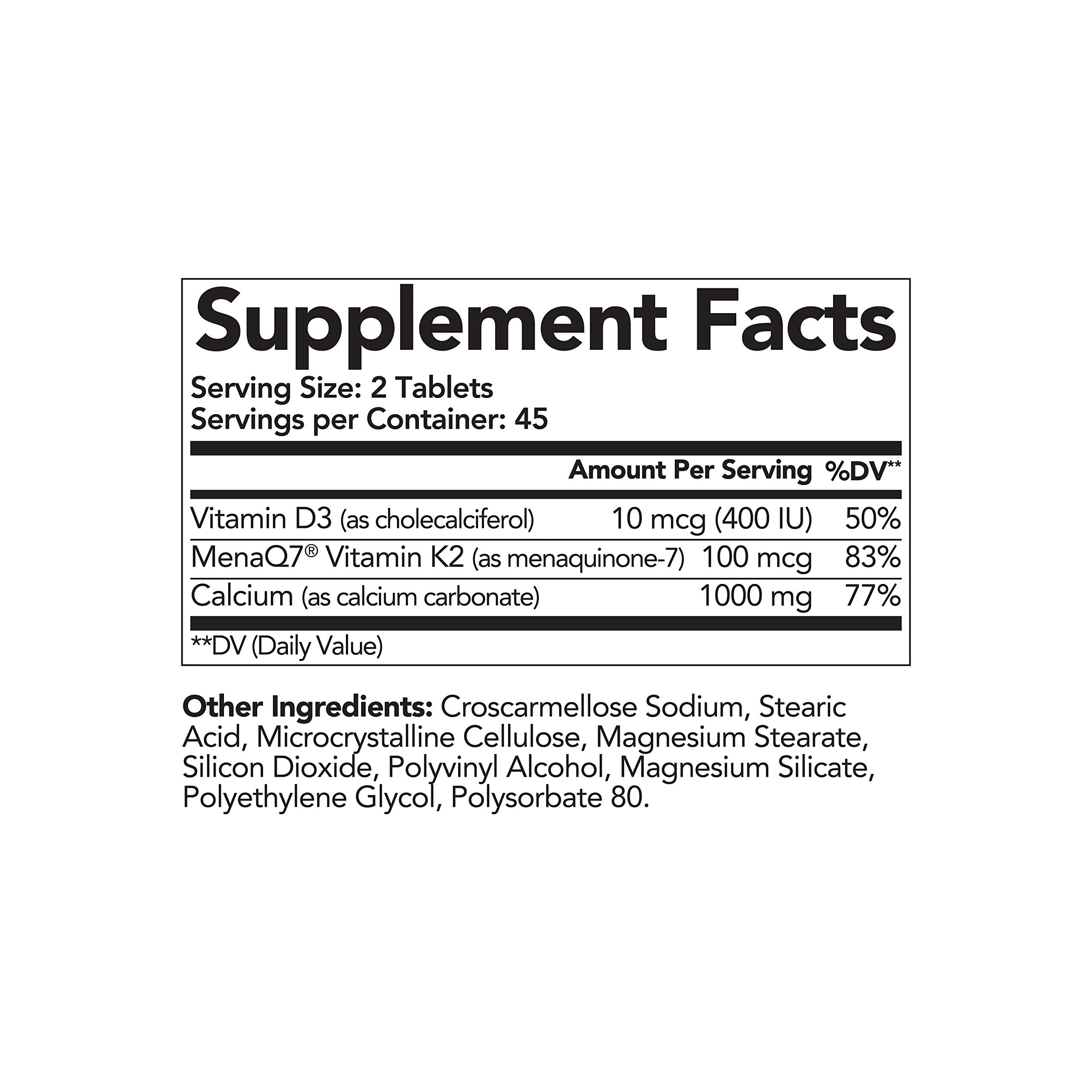 Calcium supplement for active lifestyles