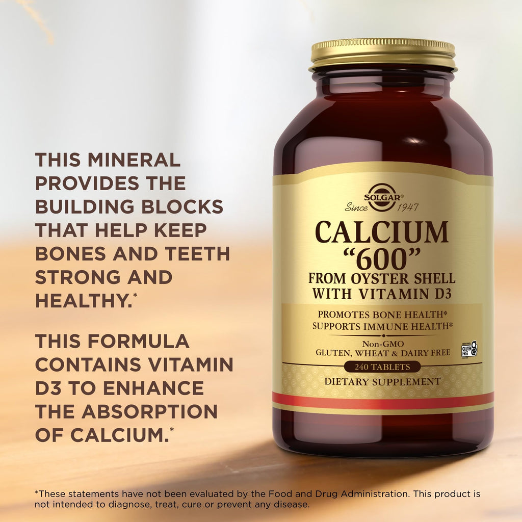 Calcium supplement for active lifestyles