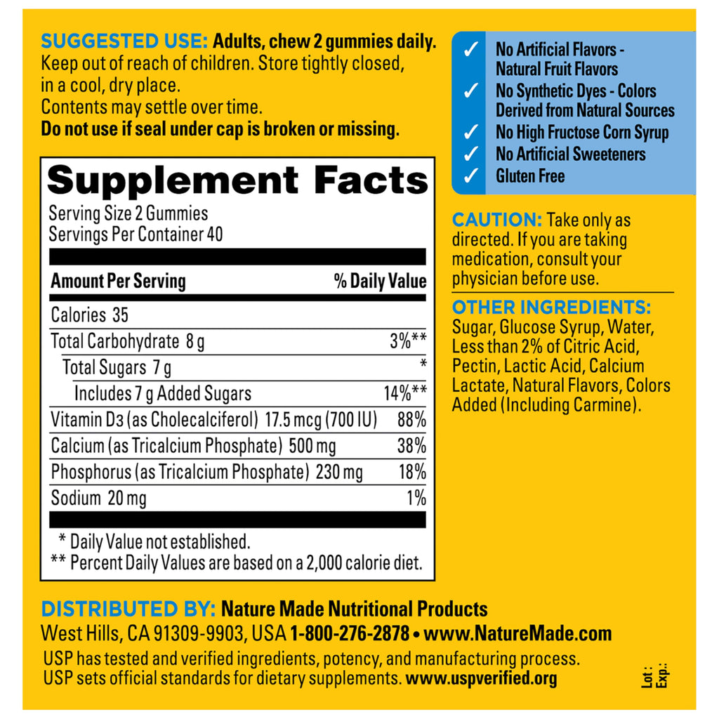 Calcium supplement for active lifestyles