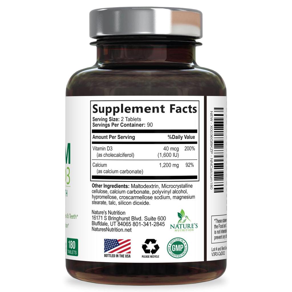 Calcium supplement for athletes and fitness