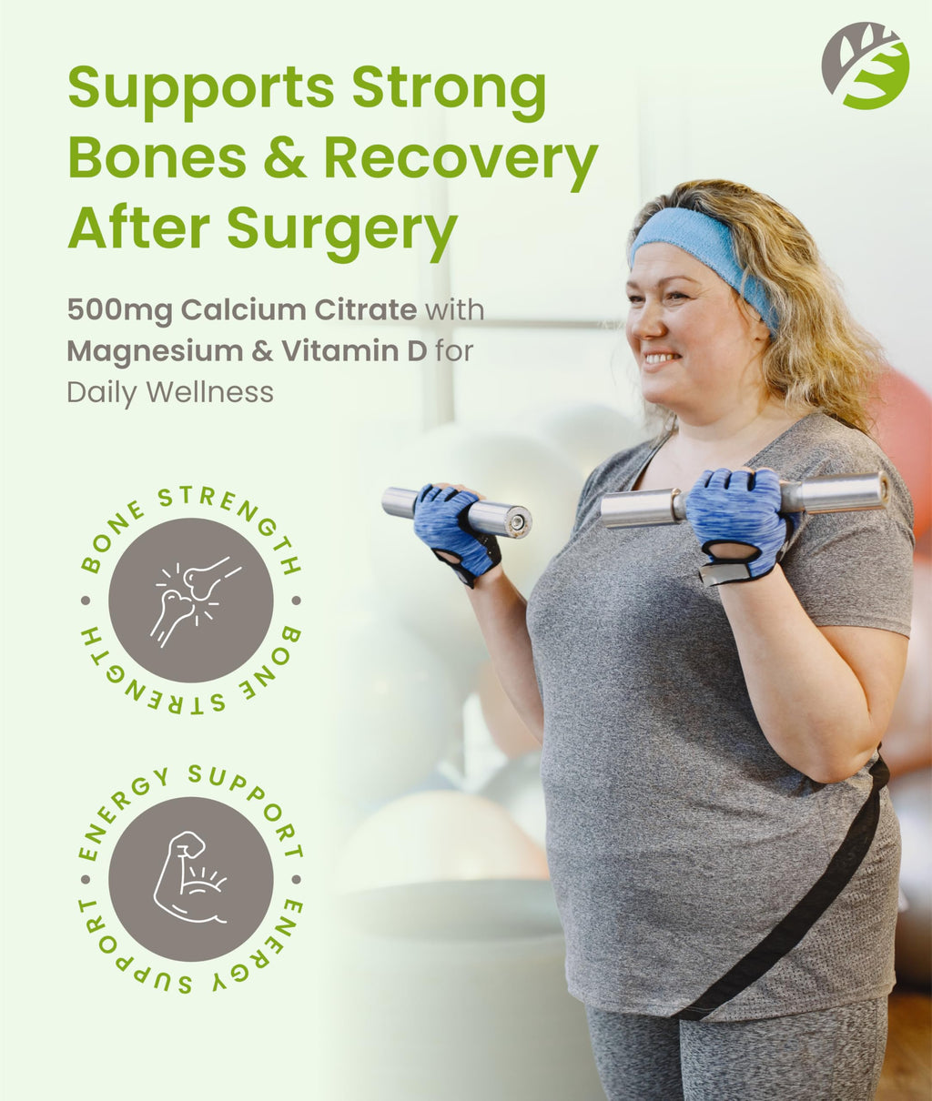 Calcium supplement for bariatric patients
