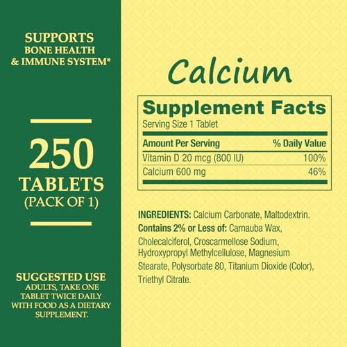 Calcium supplement for bone health