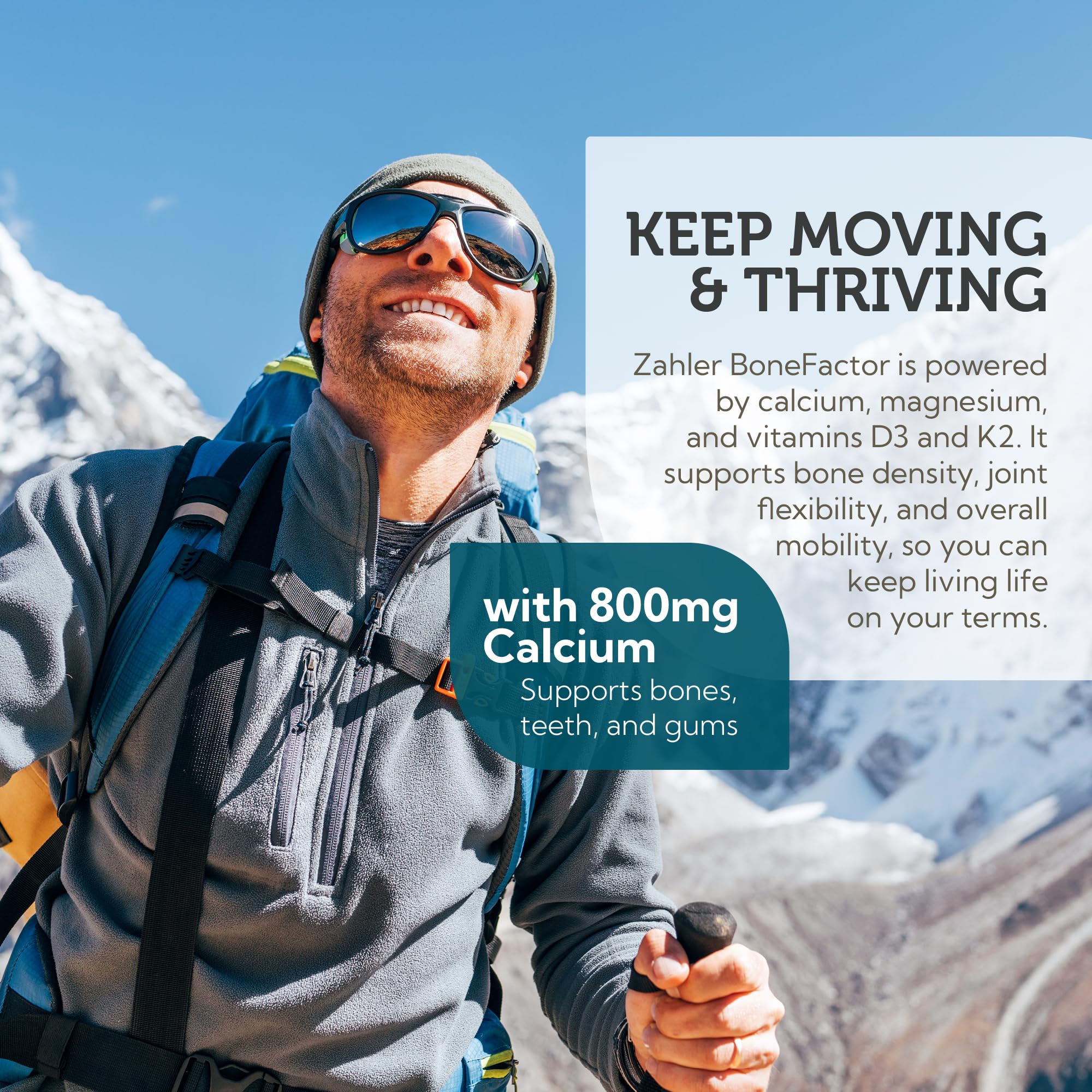 Calcium supplement for daily nutrition