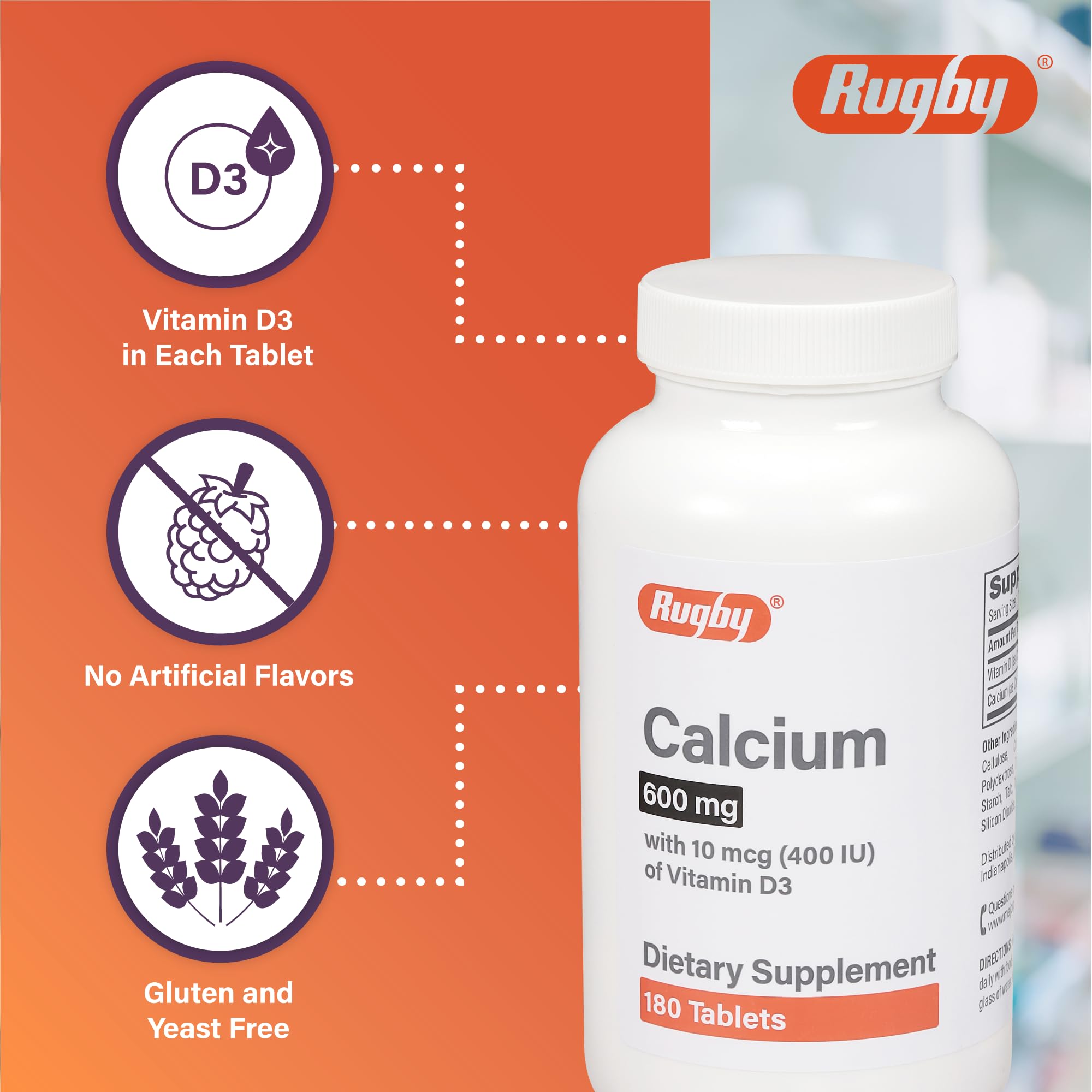 Calcium supplement for daily wellness