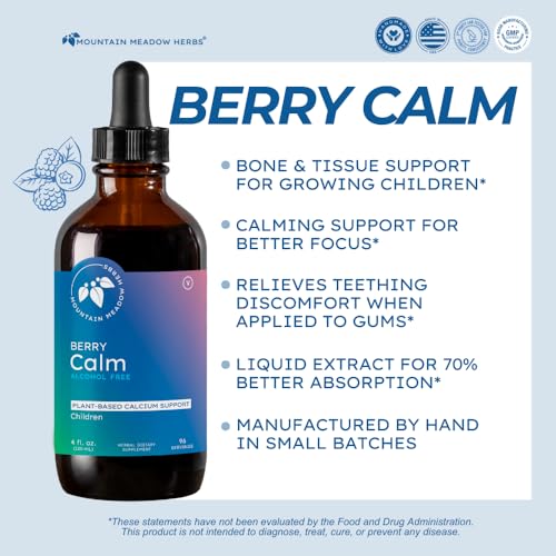 Calcium supplement for focus and relaxation