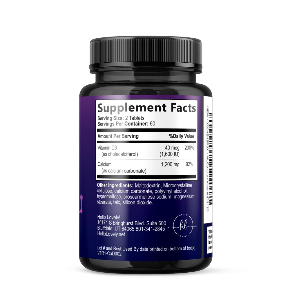 calcium supplement for healthy aging