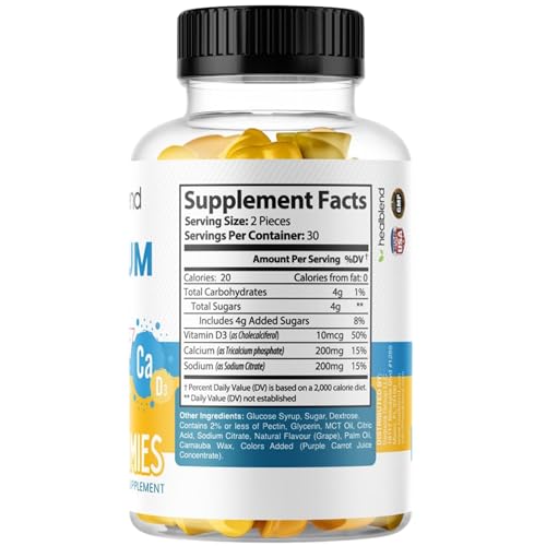 Calcium supplement for healthy aging
