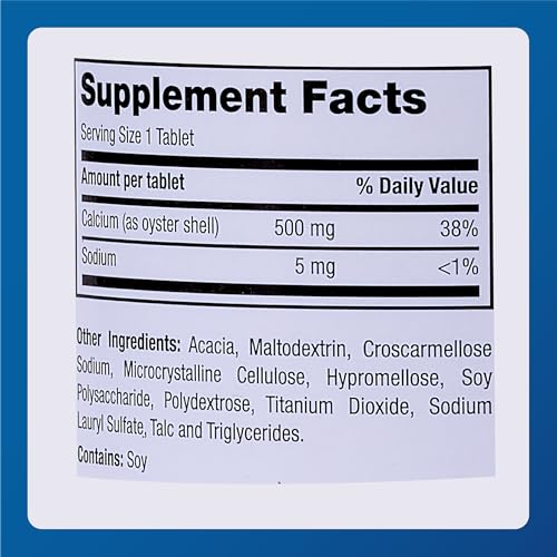 Calcium supplement for healthy bones