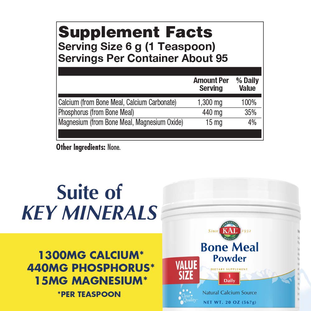 Calcium supplement for healthy teeth