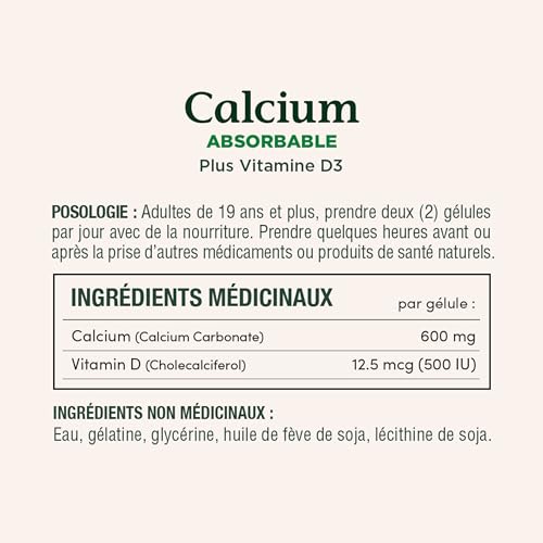 Calcium supplement for healthy teeth