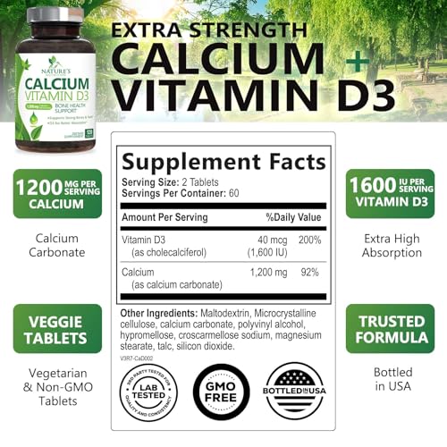 Calcium supplement for healthy teeth