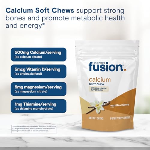 Calcium supplement for improved energy