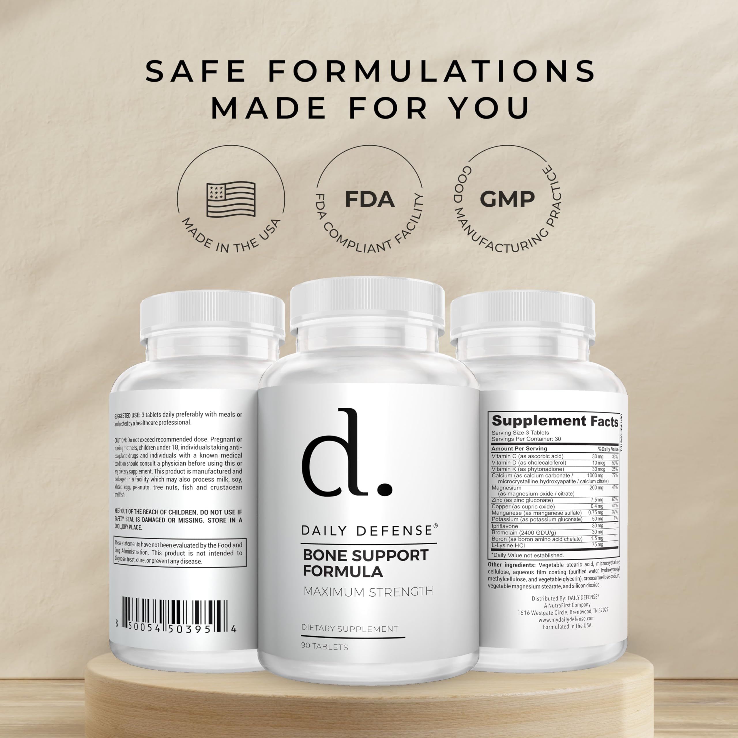 calcium supplement for joint support