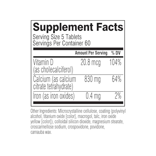 Calcium supplement for muscle function