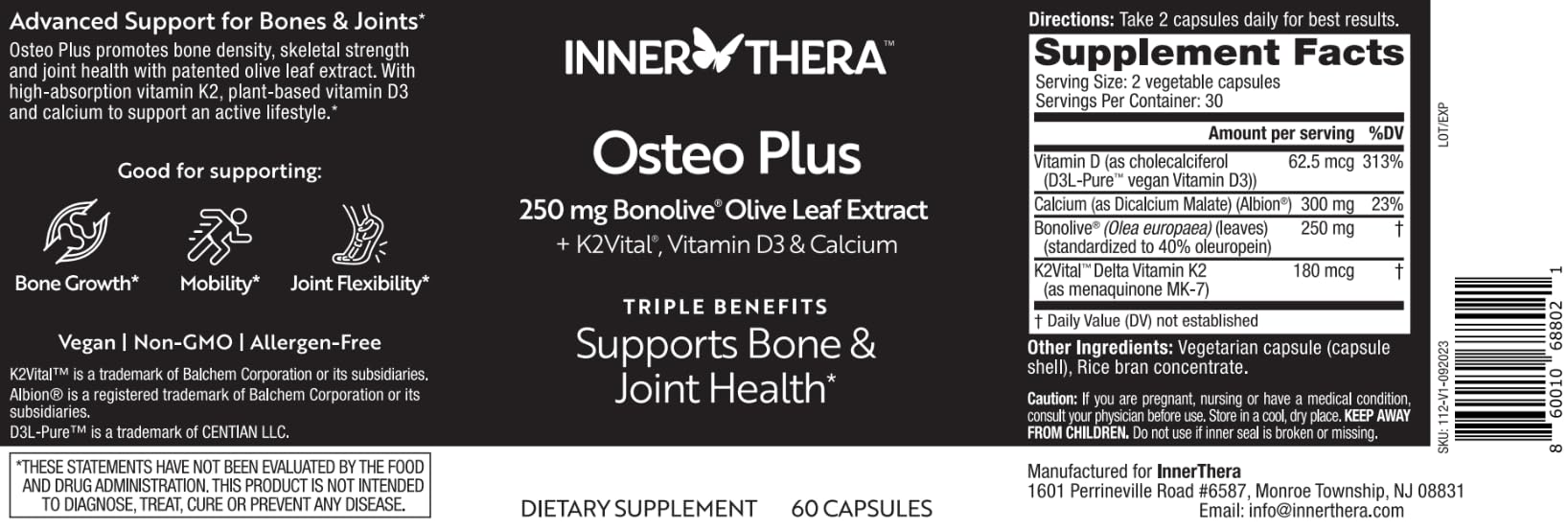 Calcium supplement for overall health