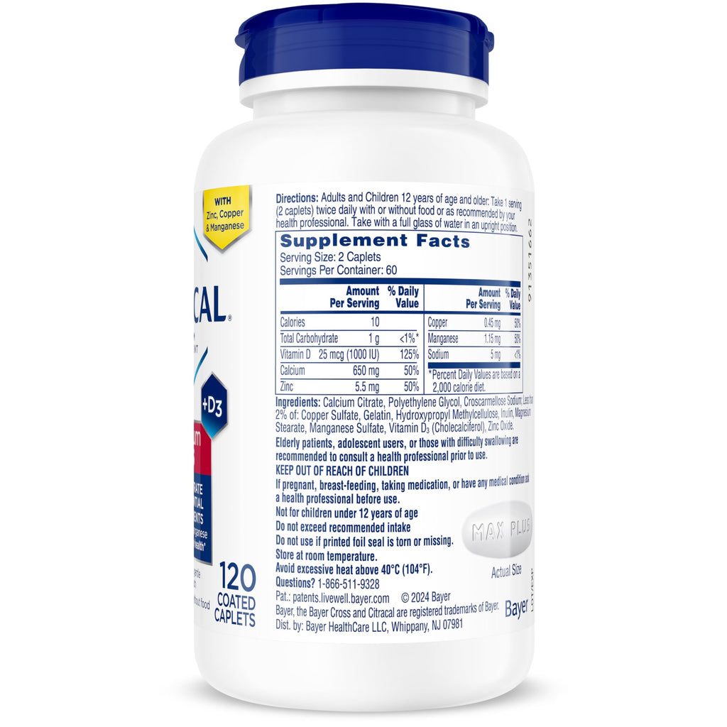 calcium supplement for overall vitality