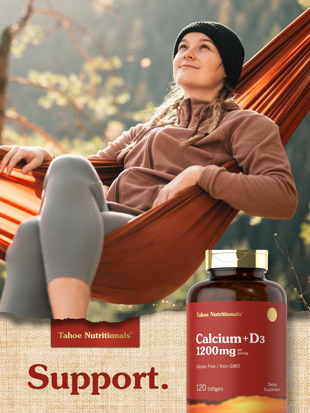 Calcium supplement for overall wellness