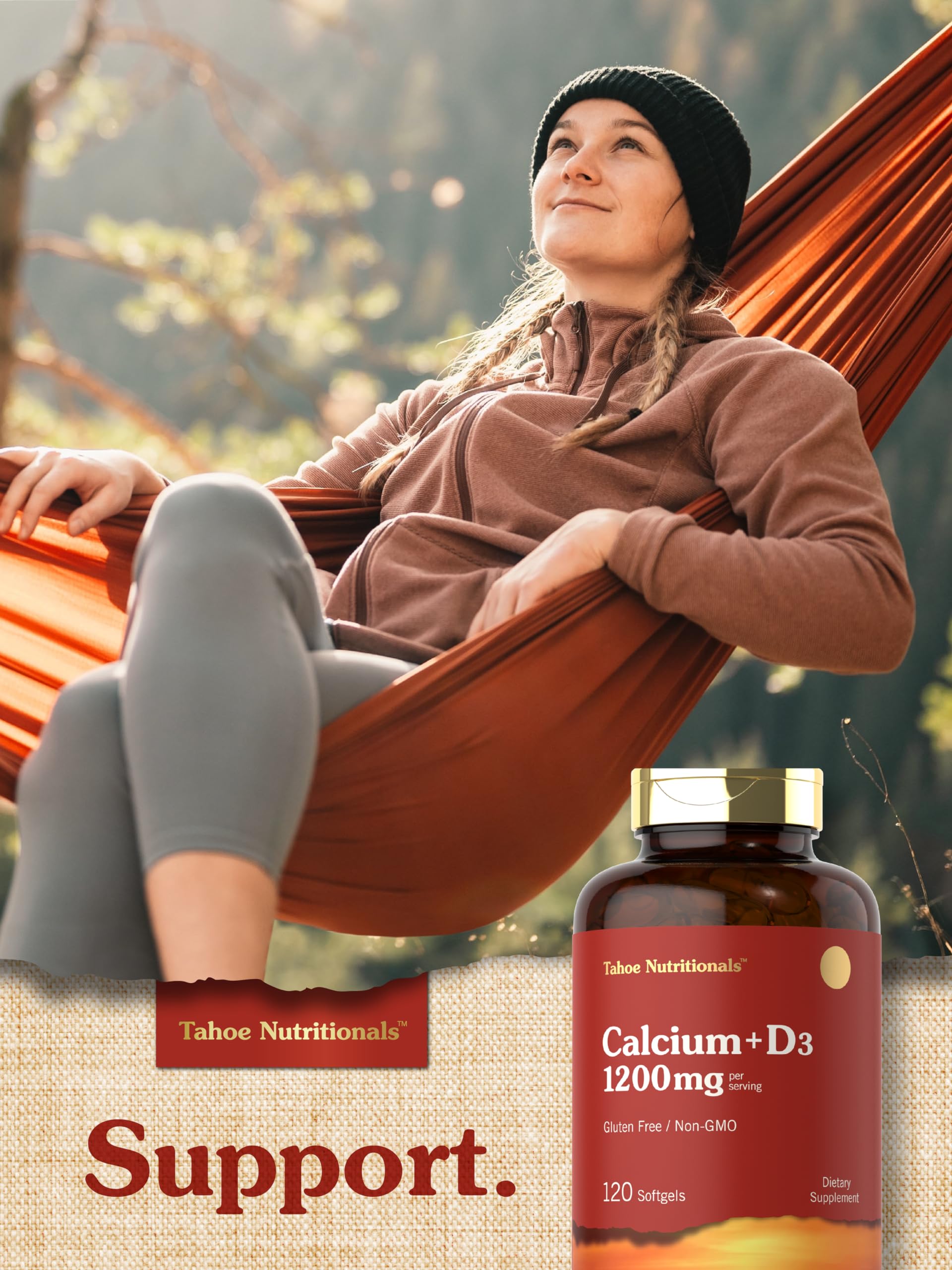 Calcium supplement for overall wellness
