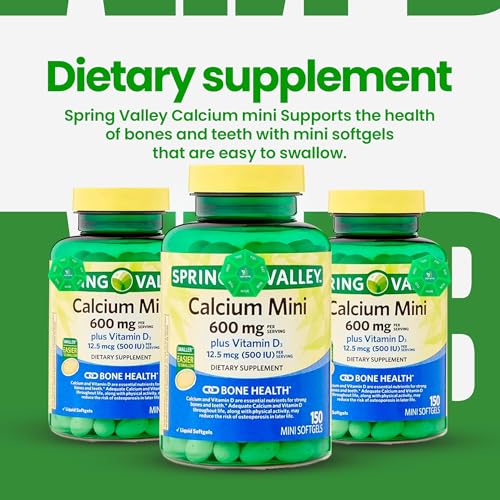 Calcium supplement for seniors' health