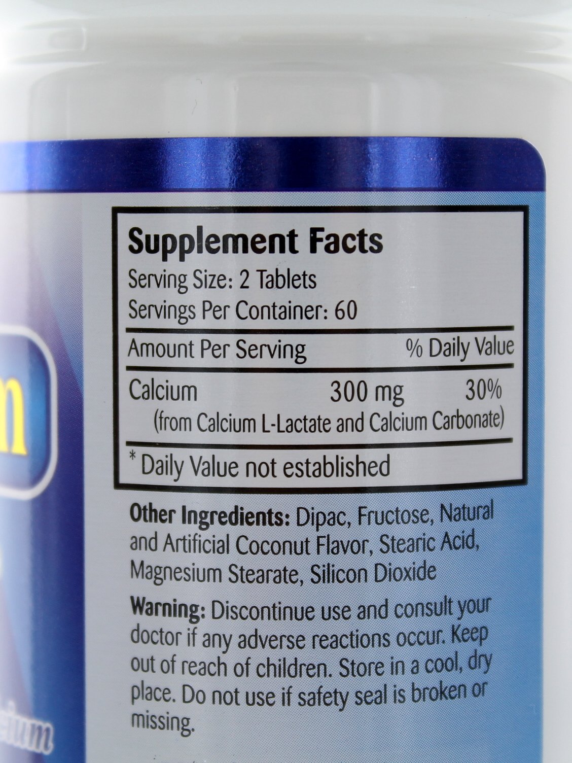 Calcium supplement for strong bones