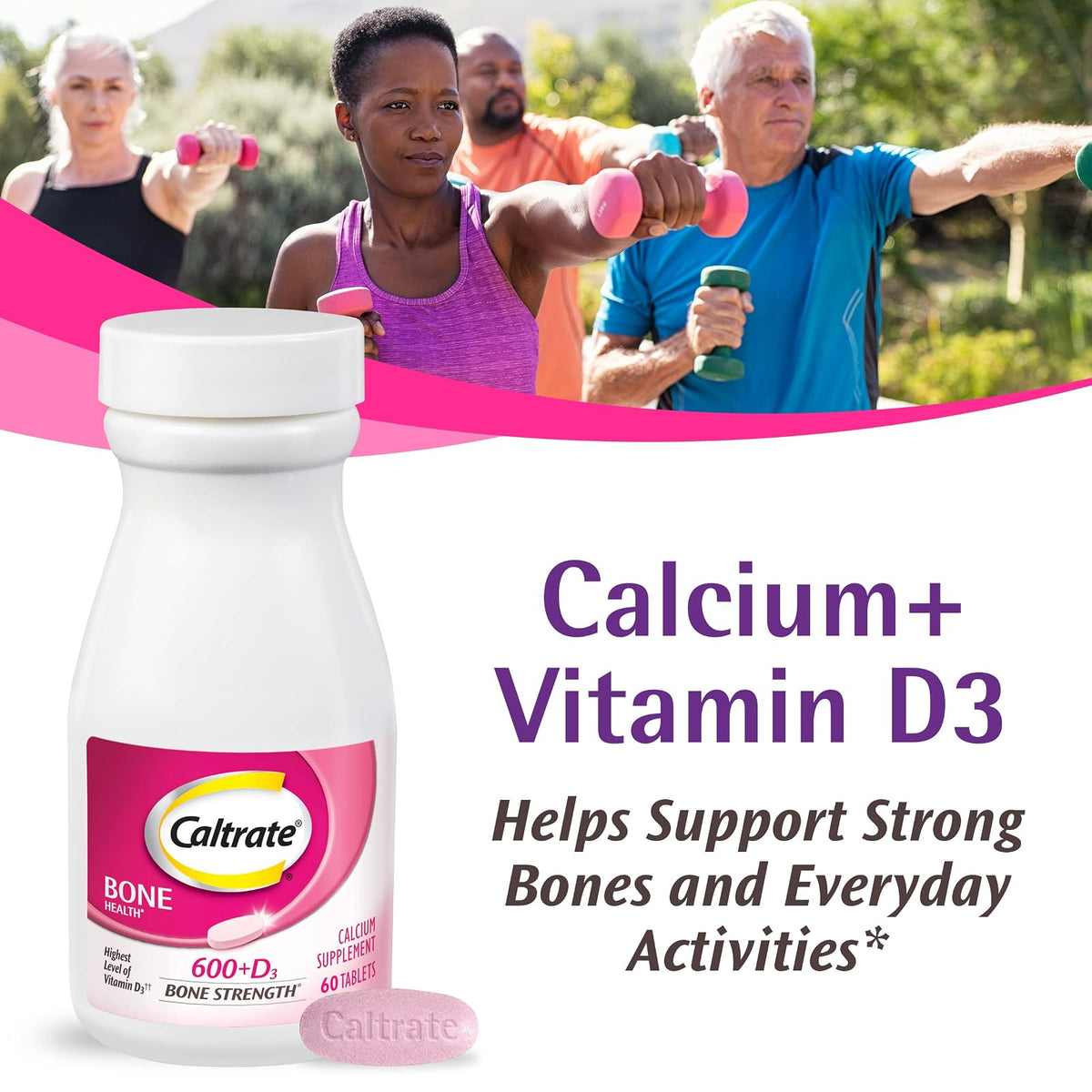 Calcium supplement for strong bones