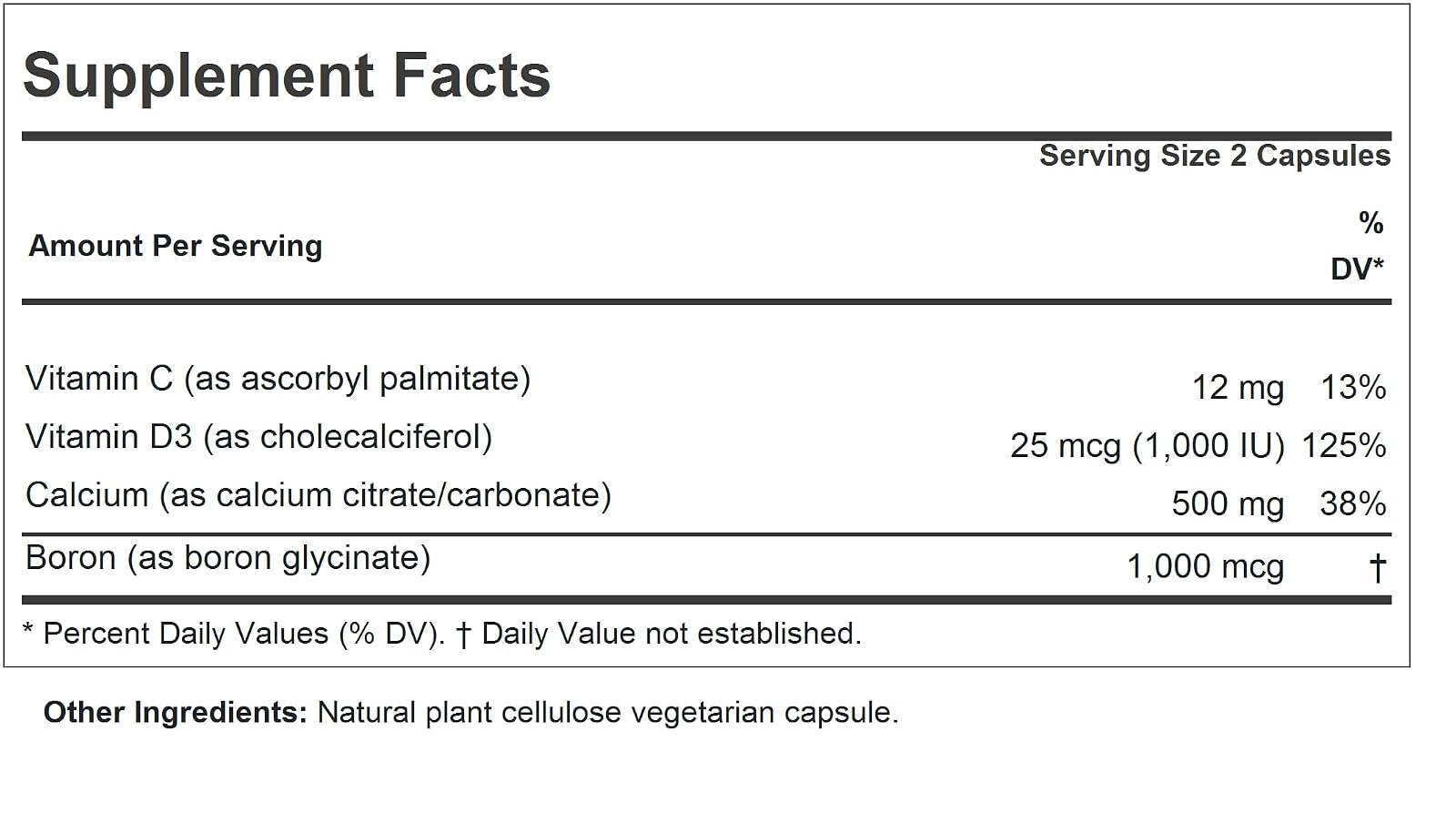 Calcium supplement for strong bones