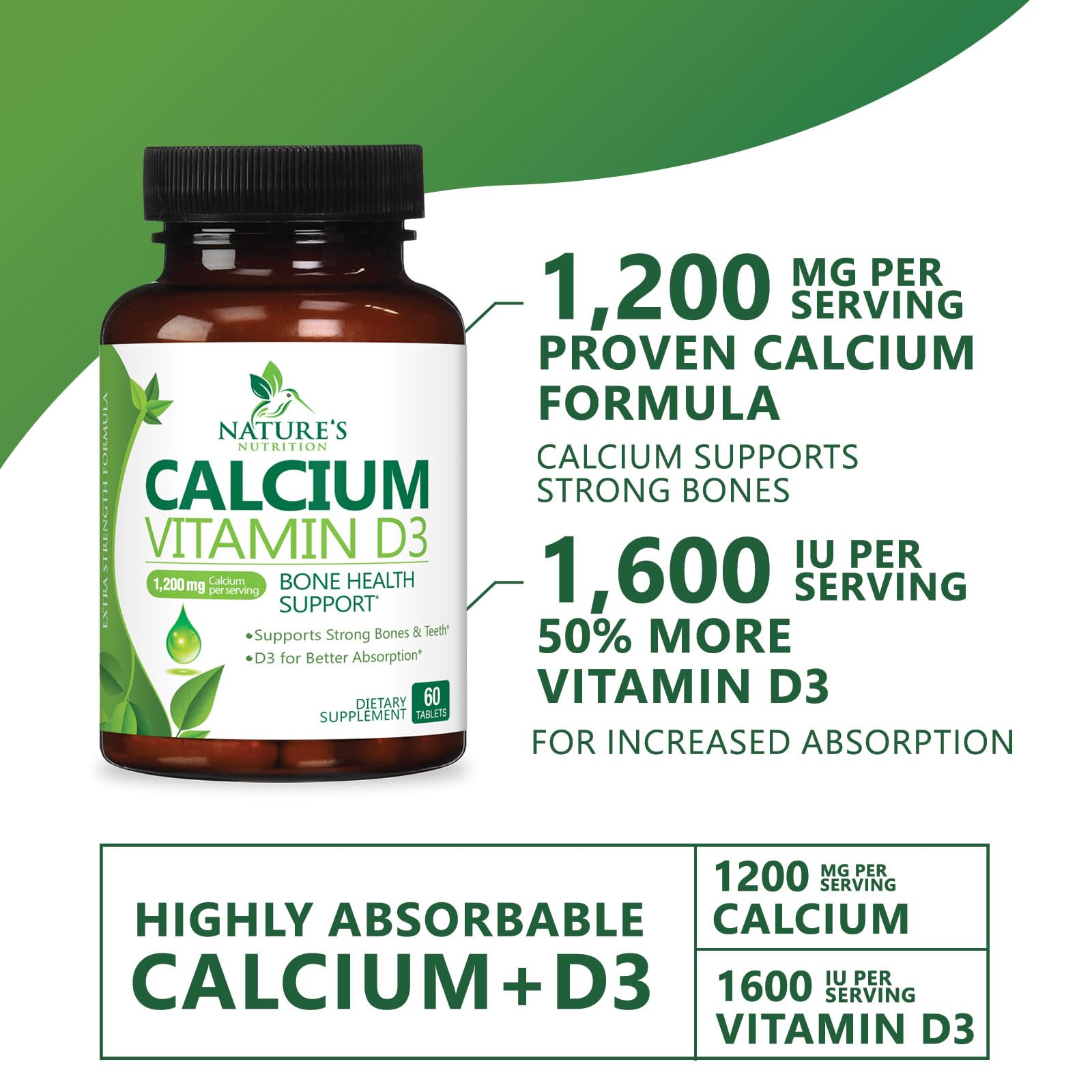 Calcium supplement for strong teeth