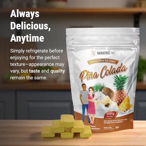 calcium supplement with a tropical twist