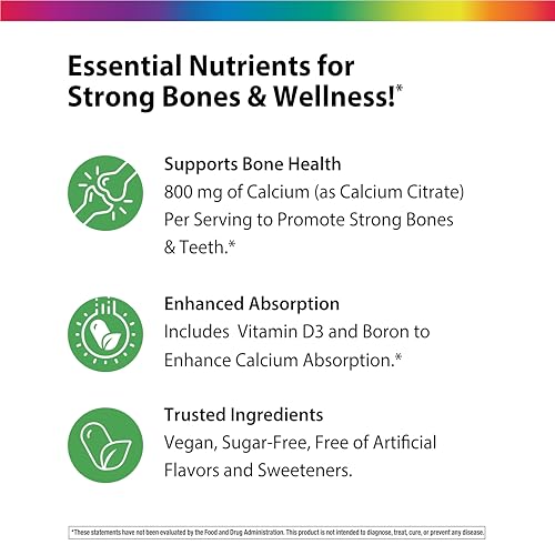 Calcium supplement with added benefits