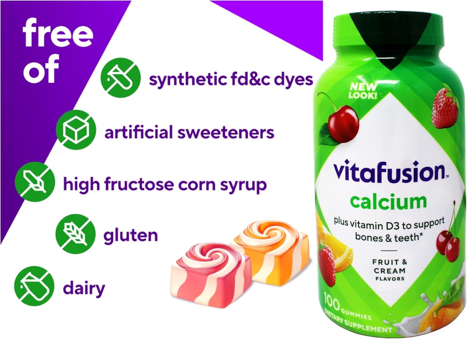 calcium supplement with added vitamins