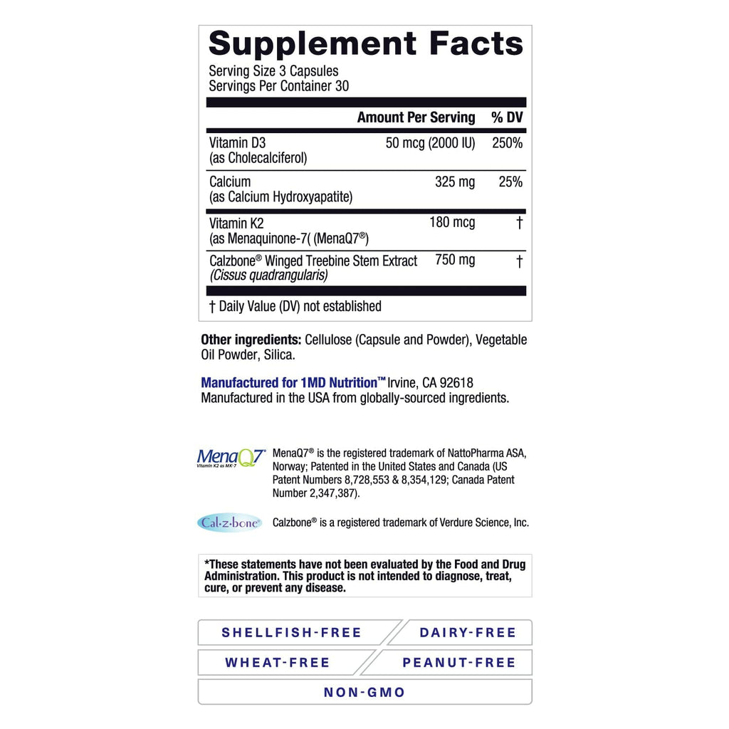 Calcium supplement with added vitamins