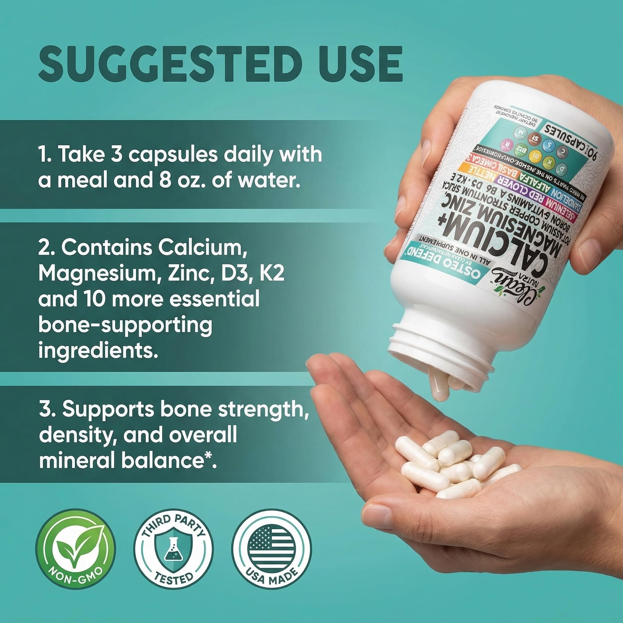calcium supplement with added vitamins
