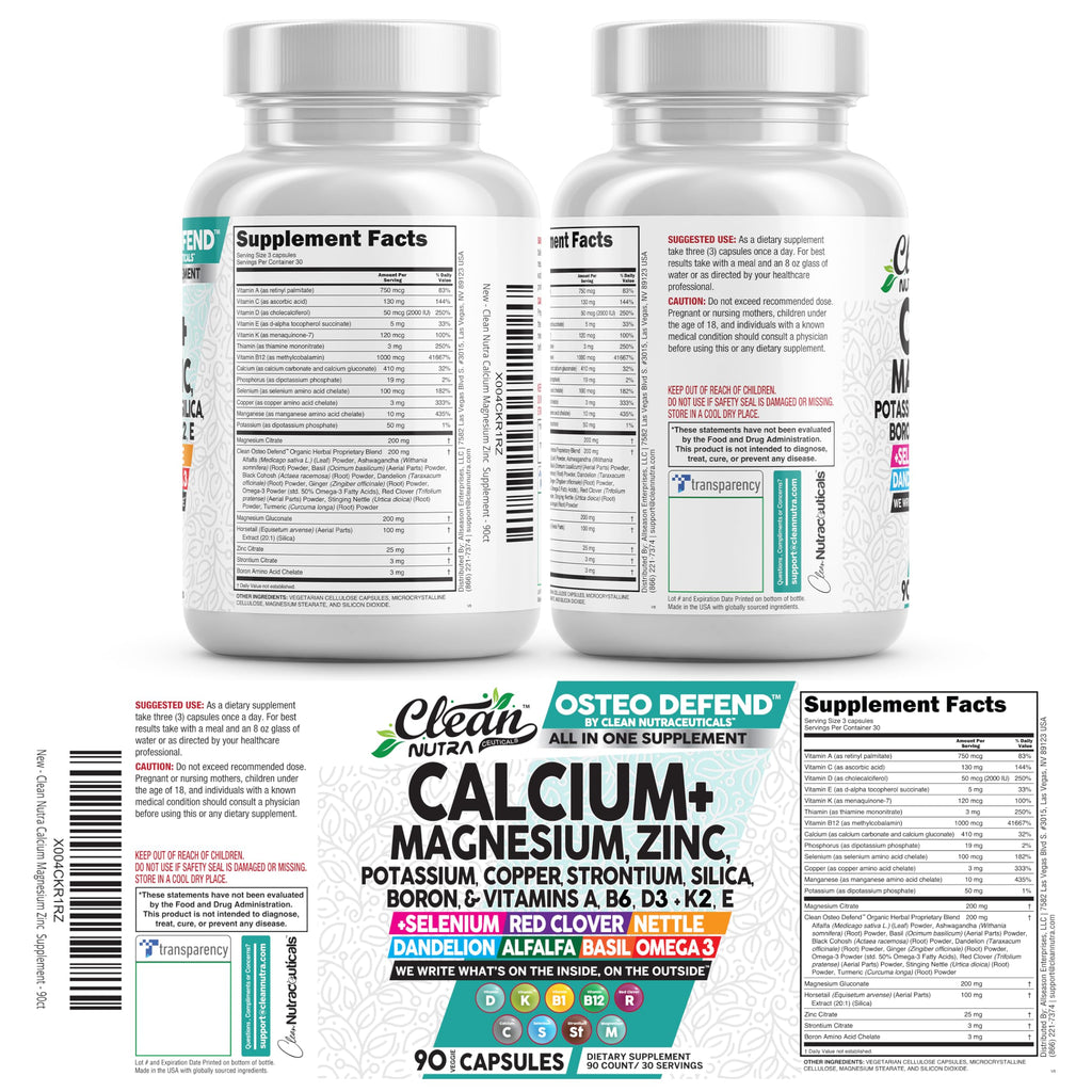 calcium supplement with boron for absorption