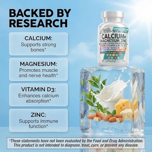 calcium supplement with potassium and copper
