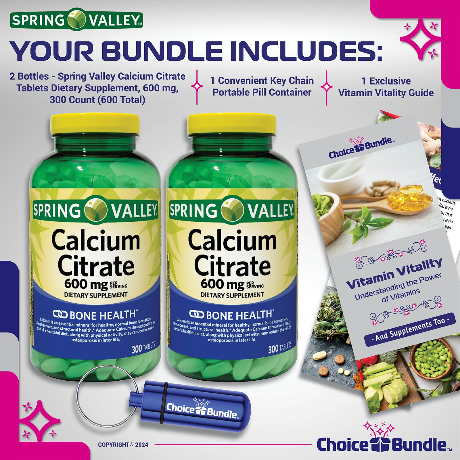 Calcium supplement with vitamin guide