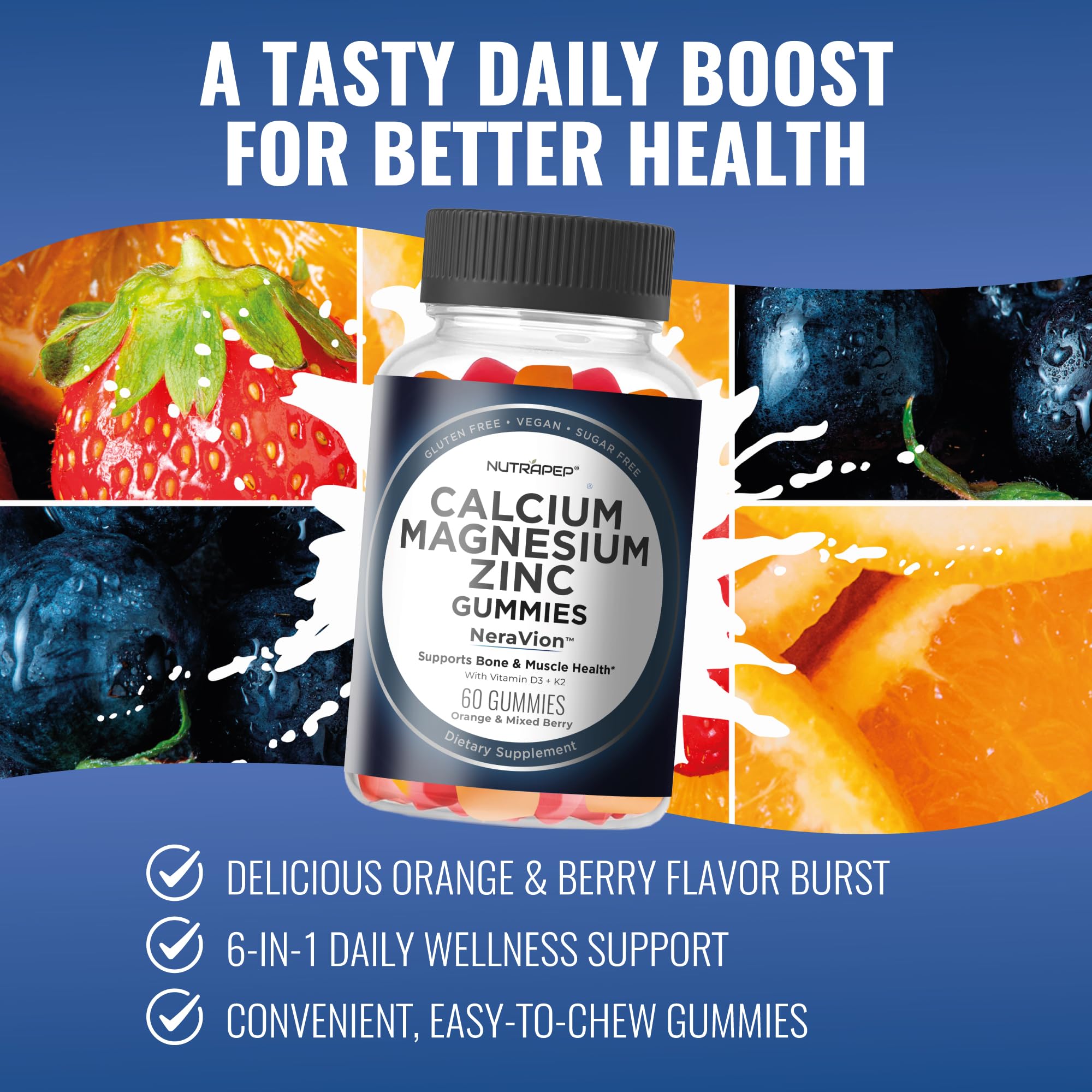 Calcium supplements for men and women
