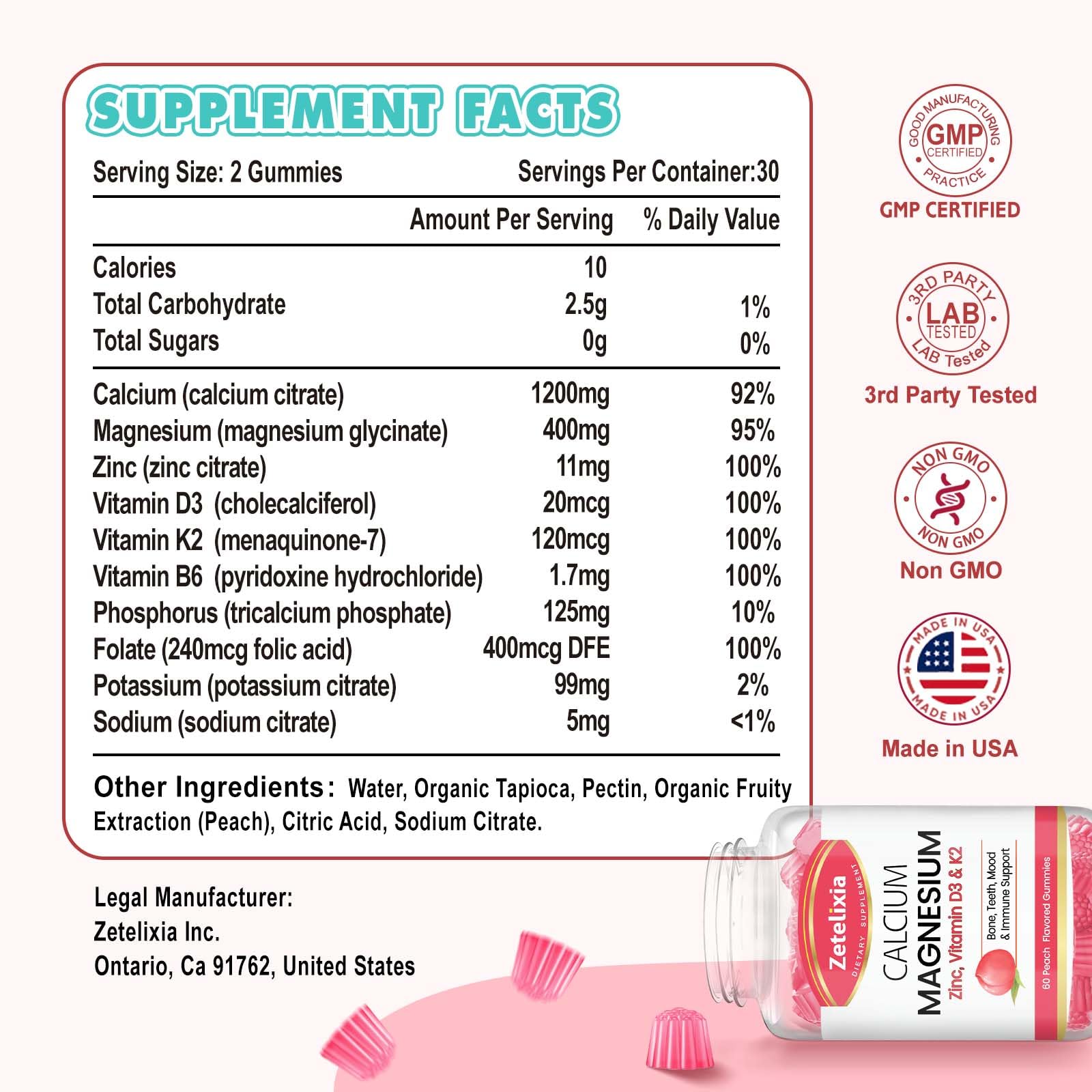 calcium support for active lifestyles
