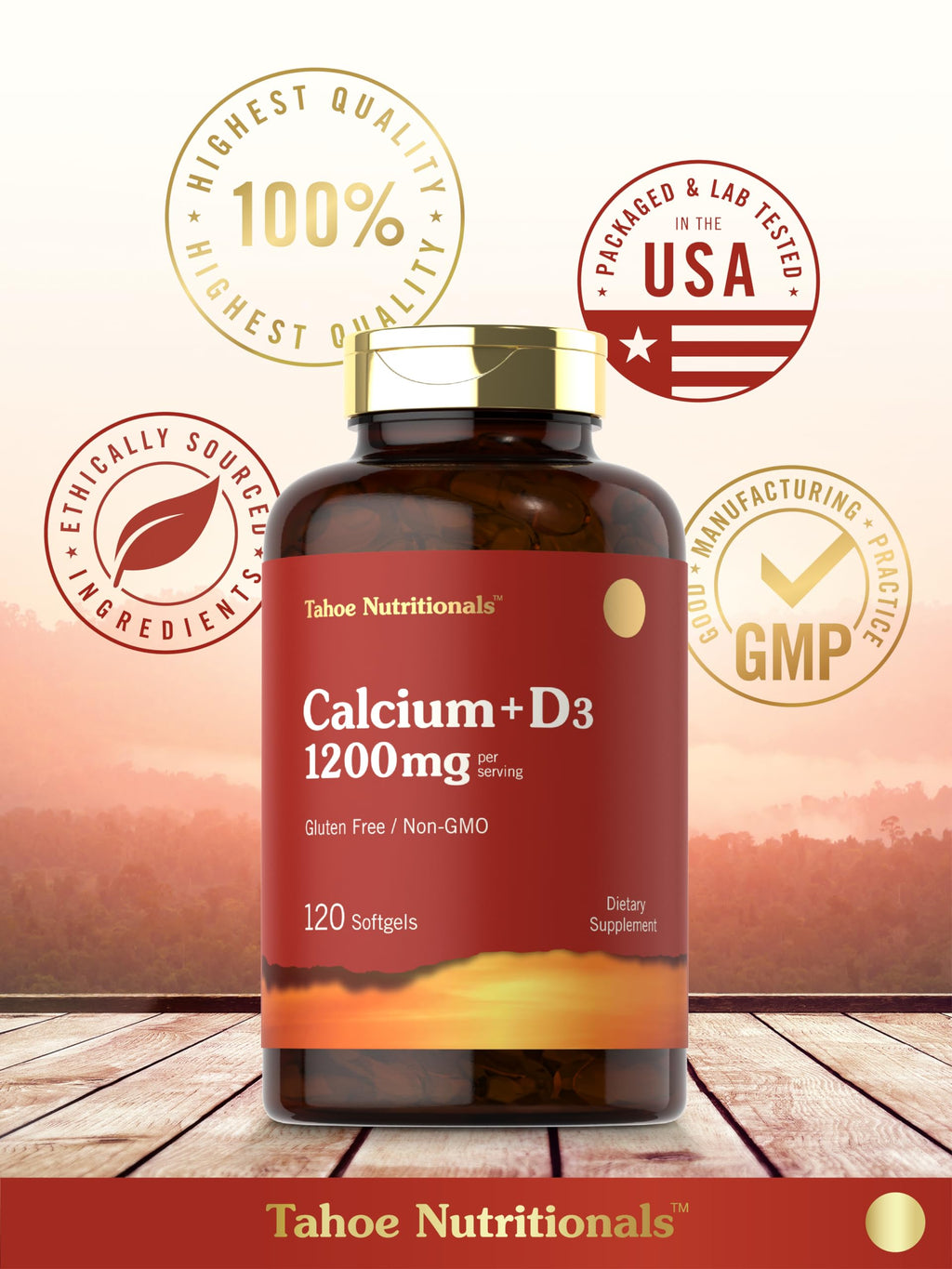 Calcium support for muscle function