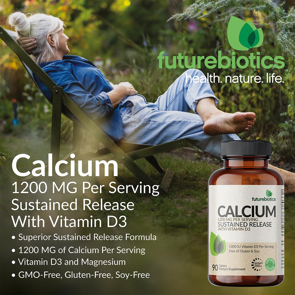 Calcium tablets for a healthy lifestyle